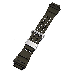 Casio 10455203 Genuine Factory Replacement Resin Watch Band fits GW-9400-3