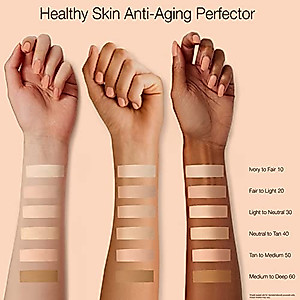 Neutrogena Healthy Skin Anti-Aging Perfector Tinted Facial Moisturizer and Retinol Treatment with Broad Spectrum SPF 20 Sunscreen with Titanium Dioxide, 30 Light to Neutral, 1 fl. oz