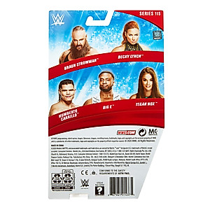 WWE Humberto Carrillo Action Figure, Posable 6-in Collectible for Ages 6 Years Old and Up