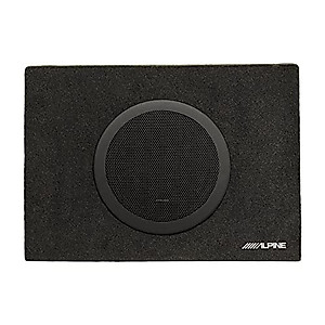 Alpine SWT Loaded Enclosure (SBT-S10V) 1000W Peak (350W RMS) SWT Series Single 10" Ported Subwoofer Enclosure