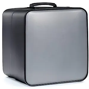 TIMCORR CD Case DVD Storage Case: 432 Capacity Hard Plastic DVD Case Holder Organizer Portable CD Wallet Binder Disc Holder Folder Blu Ray Album Sleeves for Car Home Travel | Audio Music (Grey)