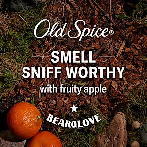 Old Spice Body Wash for Men, Bearglove, Long Lasting Lather, 24 fl oz (Pack of 4)