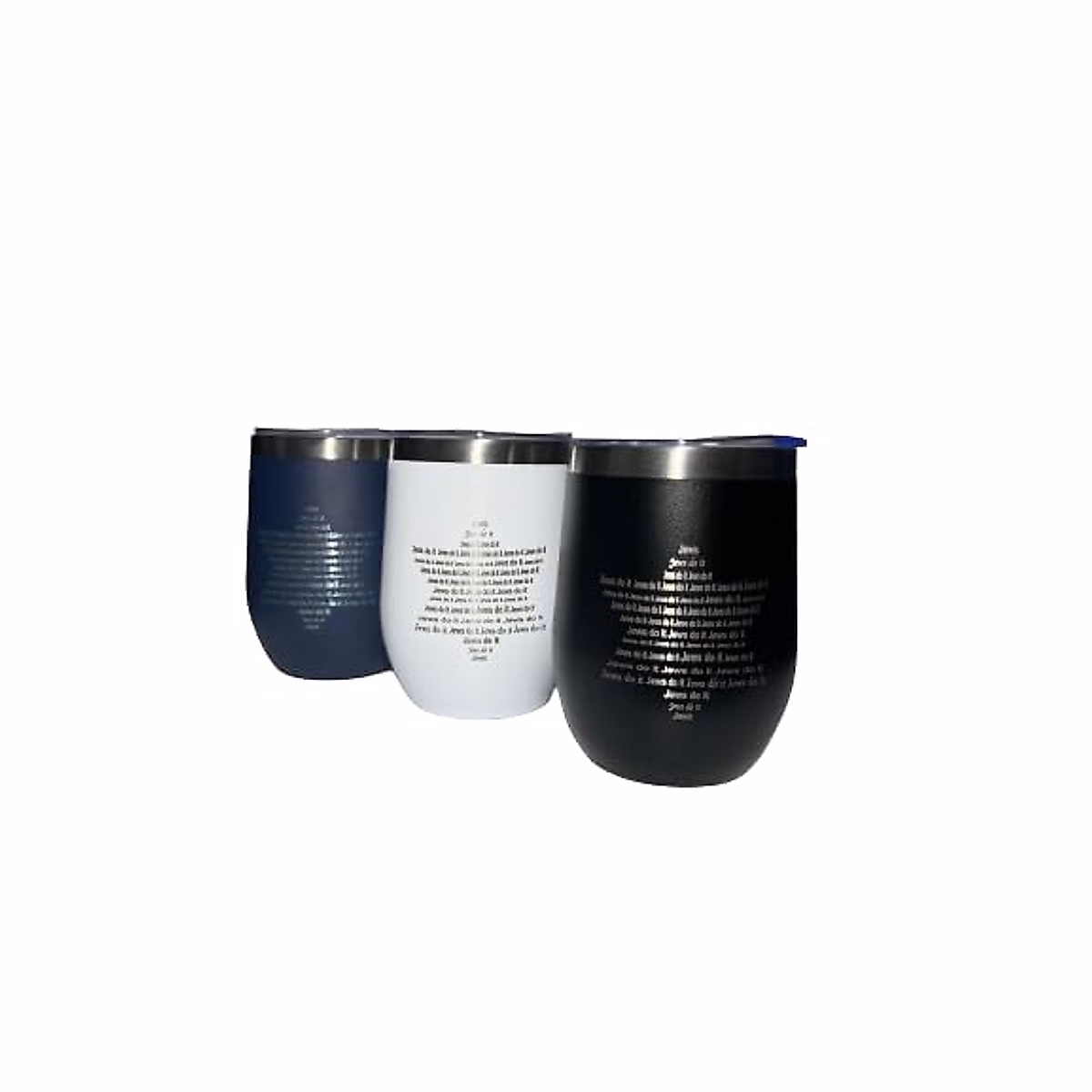 Immerse yourself in the artistry of precision laser engraving, showcasing a heartfelt message of support for Israel and the Jewish community tumbler. (White A - Never)