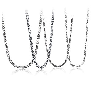 Moonlight Collections Number Necklace Personalized Jewelry Custom Number Chain 925 Sterling Silver