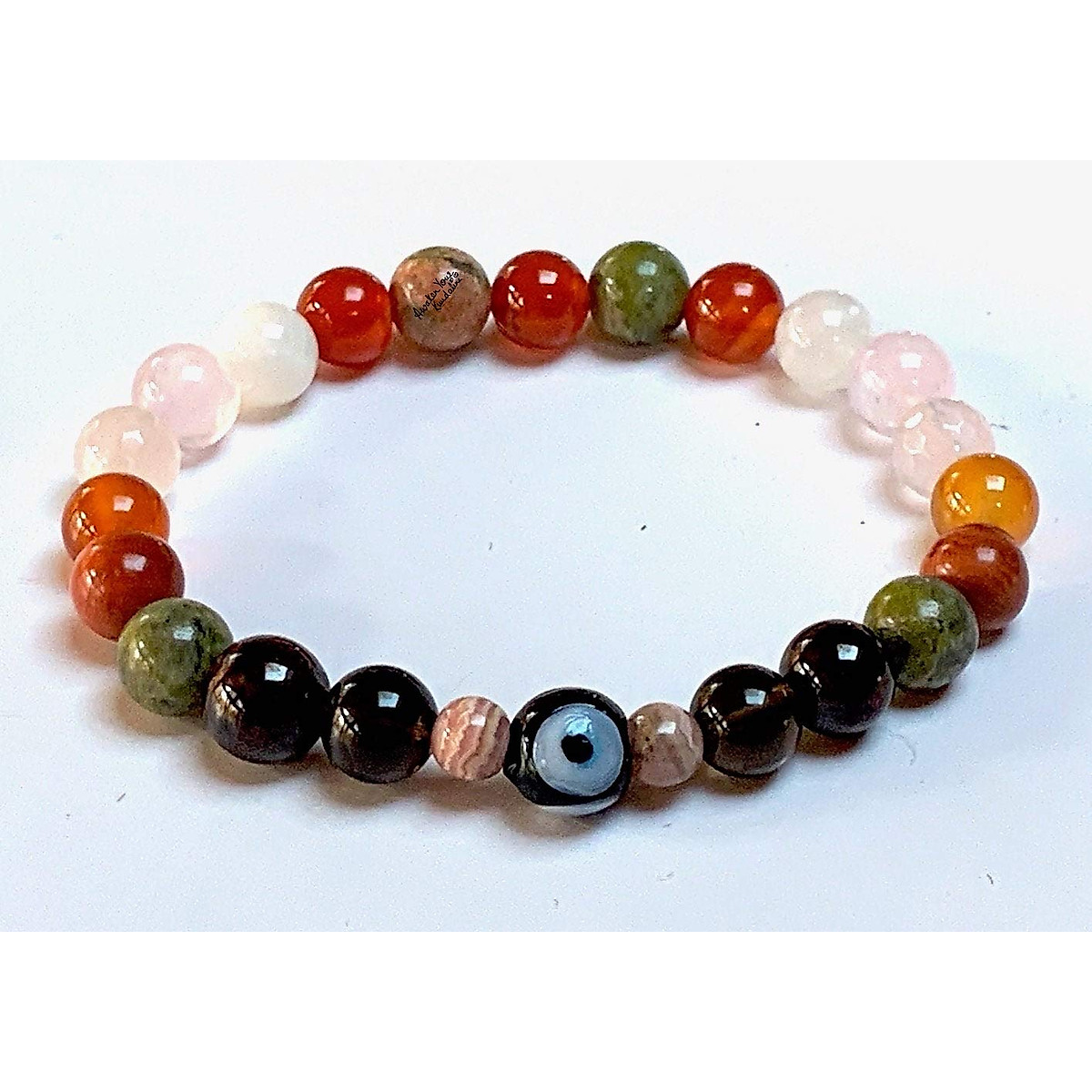 Fertility Support Stretch Bracelet, Pregnancy Bracelet - Crystals for Well-Being & Balance