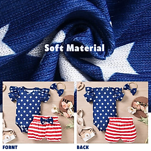 Aalizzwell Preemie Baby Girls Clothes Ribbed Short sleeve Floral Bloomer Shorts Summer Outfits Premature Beige