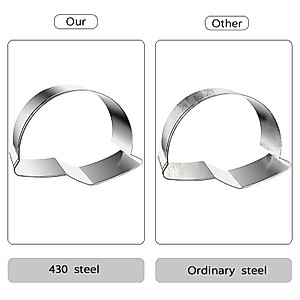 11PCS Construction Cookie Cutters Set, Excavator, Bulldozer, Dump Truck, Crane, Hammer, Wrench, Drill, Safety Helmet Construction Tools Cutters Molds Set for Construction Themed Party