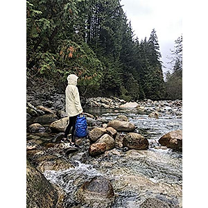 Outlander 100% Waterproof Hiking Backpack Lightweight Packable Travel Daypack(Orange) 25L