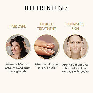 Eve Hansen Organic Sweet Almond Oil for Skin | (8 oz) Hair Growth Oil, Body Oil for Dry Skin, Carrier Oil for Essential Oils | Massage Oil, Organic Face Moisturizer for Skin, Hair Oil and Nail Oil