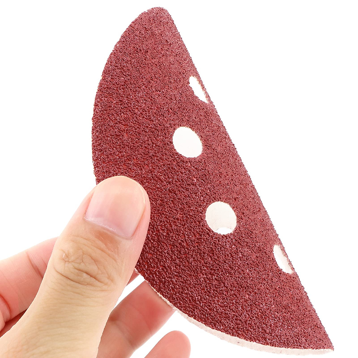 100 PCS 5 Inch Sanding Disc 40 Grit, 8 Hole Sandpaper Hook and Loop Sanding Pads Round Orbital Sandpaper for Random Orbital Sander
