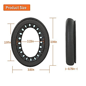 Earpads for Bose QuietComfort 45 QC45 QC35 ii QC35 Ear Pads Headphones Ear Cushions Replacement with Upgraded Memory Foam