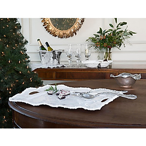 Beatriz Ball Organic Pearl Ice Bucket, Metallic