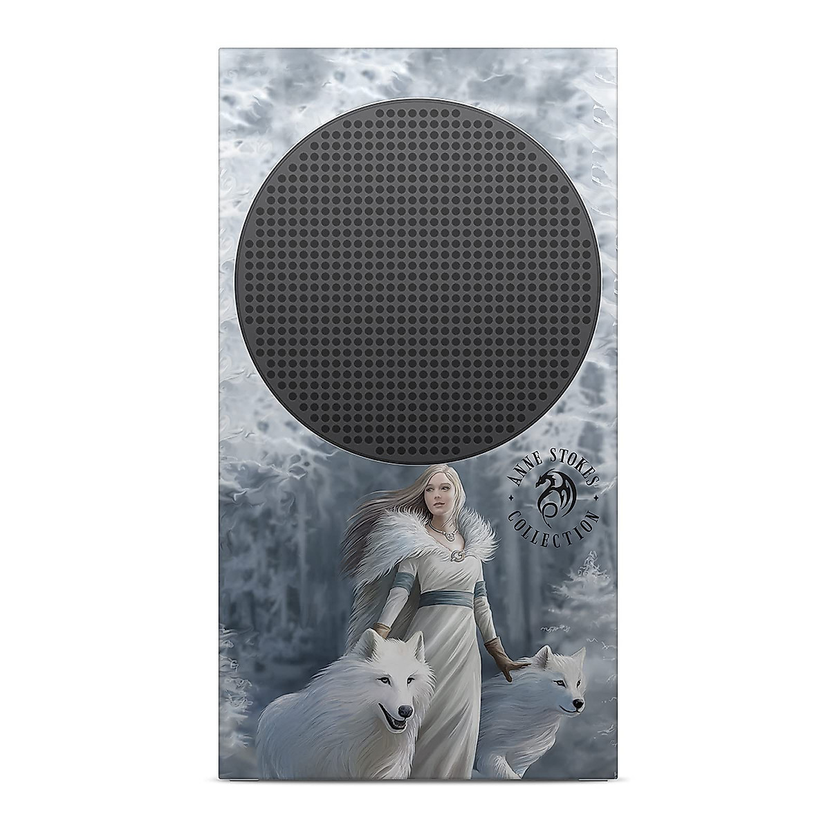 Head Case Designs Officially Licensed Anne Stokes Winter Guardians Art Mix Vinyl Sticker Gaming Skin Case Cover Compatible with Xbox Series S Console