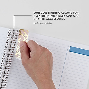 Erin Condren 7" x 9" Spiral Bound Notebook Productivity - Hello Kitty Cruisin - 160 Page Notebook. 80 lb. Thick Mohawk Paper Lay Flat Scheduling, Focus & Time Management Planner