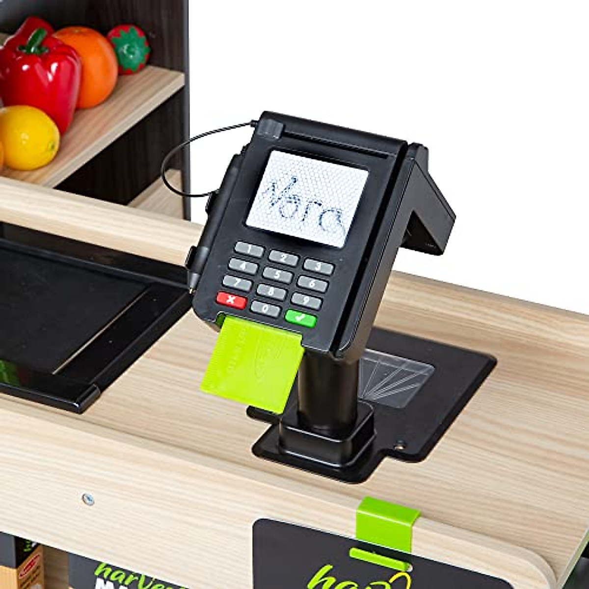 Melissa & Doug Harvest Market Grocery Store and Companion Collection Accessories