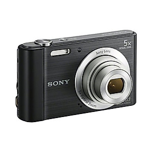 Sony DSCW800/B 20.1 MP Digital Camera (Black)