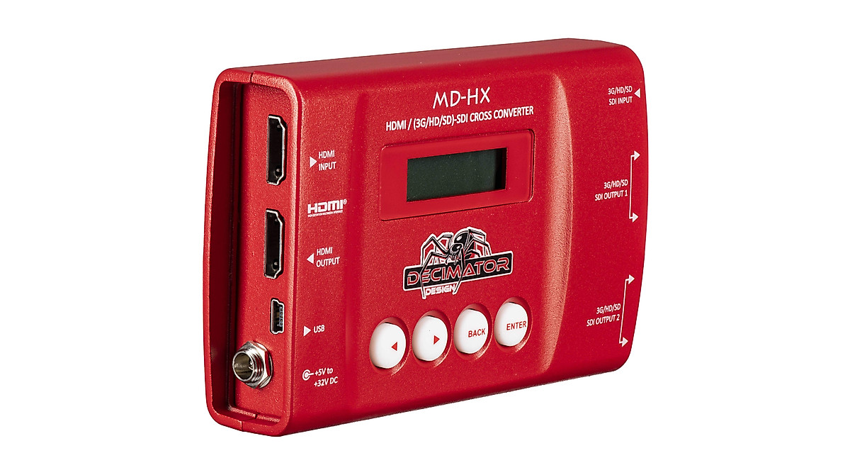 Decimator MD-HX: HDMI & SDI Cross Converter