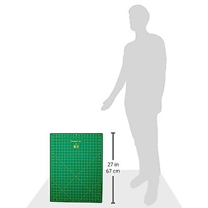 Omnigrid 24WG Gridded Mat, 18 x 24-Inch,green