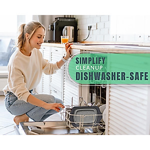 XL Large Kitchen Strainer by Comfify - Collapsible Silicone Over-The-Sink Colander with Extendable Handles - Use with Pasta, Fruit, Berries & Veggie - 6 Quart - Gray