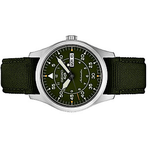 SEIKO 5 Automatic Watch SRPH29K1, Green, Belt