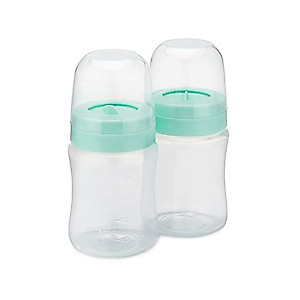 Motif Medical Breast Milk Storage Bottles for The Duo Breast Pump - Two 160mL Bottles for Breast Pump, with Sealing Discs and Lids - Milk Collection Containers