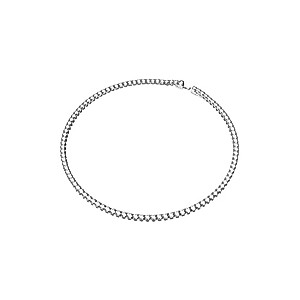 Swarovski Matrix Tennis Necklace with Clear Crystals on a Rhodium Finished Setting, Part of the Swarovski Matrix Tennis Collection