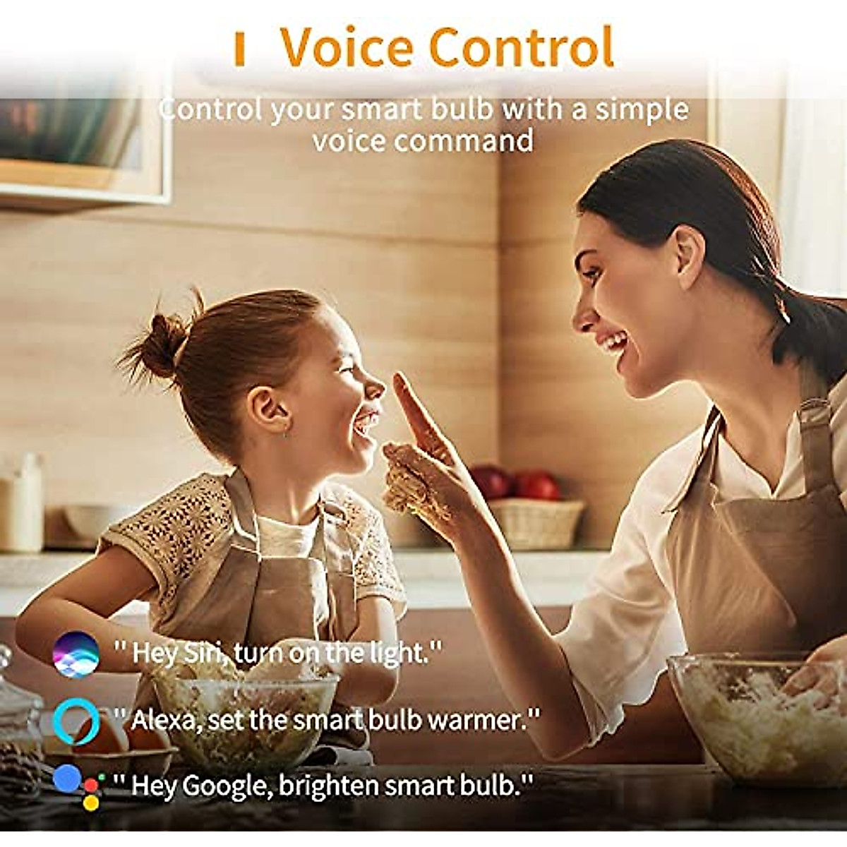 Refoss Smart Bulbs Works with Apple HomeKit, Color Changing Smart Light Bulbs Compatible with Siri, Alexa and Google Home, A19 LED Bulb, E26 Fitting, 2700K-6500K Dimmable, 9W 810 Lumens,1 Pack