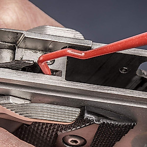 Real Avid 9mm Cleaning Kit for 9mm .357 & .38 Caliber Gun Cleaning | Complete Glock Cleaning Kit & Pistol Cleaning Kit with Bore Brush, Jag, Bore Mop, Cleaning Rod & Gun Cleaning Patches,Charcoal