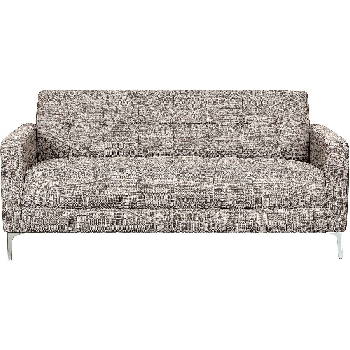 Global Industrial Fabric Upholstered Sofa, 70"W, Tan