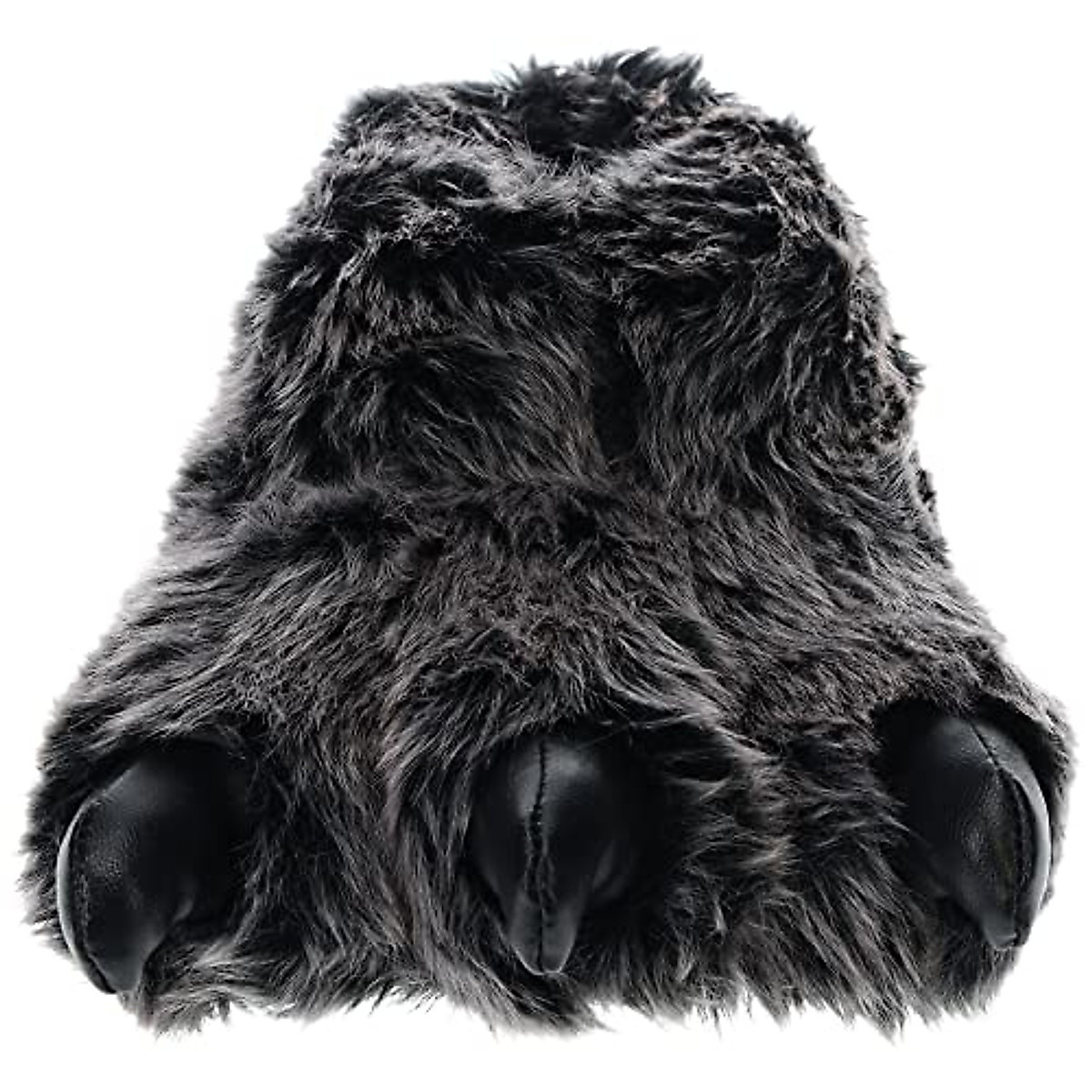 FEETMOJI Toddler Slipper Bear Claw, Monster Claw Novelty Slipper, Grey, Size 5/6