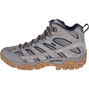 Merrell Men's Moab 2 MID WP Hiking Shoe, Charcoal, 10