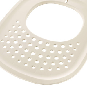 Richell PAW TRAX Top Entry Cat Litter Box, Hooded Cat Litter Pan, Enclosed Litter Box, Salmon Pink