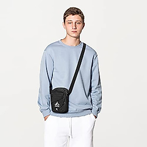 G4Free Small Crossbody Bag RFID Side Shoulder Cell Phone Bag Mini Wallet Purse For Men, Women(Black)