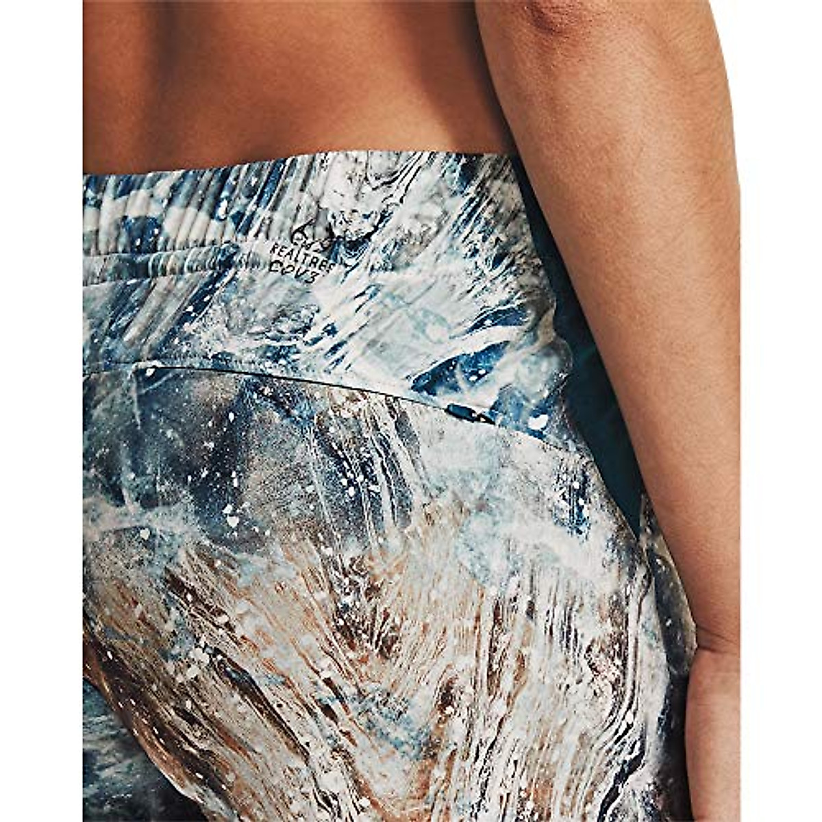 Under Armour Fusion Printed Shorts, Realtree Cov3 (989)/Legion Blue, Large