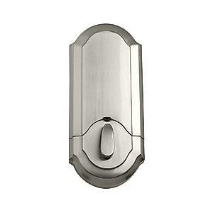 Kwikset 99090-018 SmartCode Keyless Electronic Keypad Deadbolt, SmartKey Re-Key Security, Pack of 1, Satin Nickel