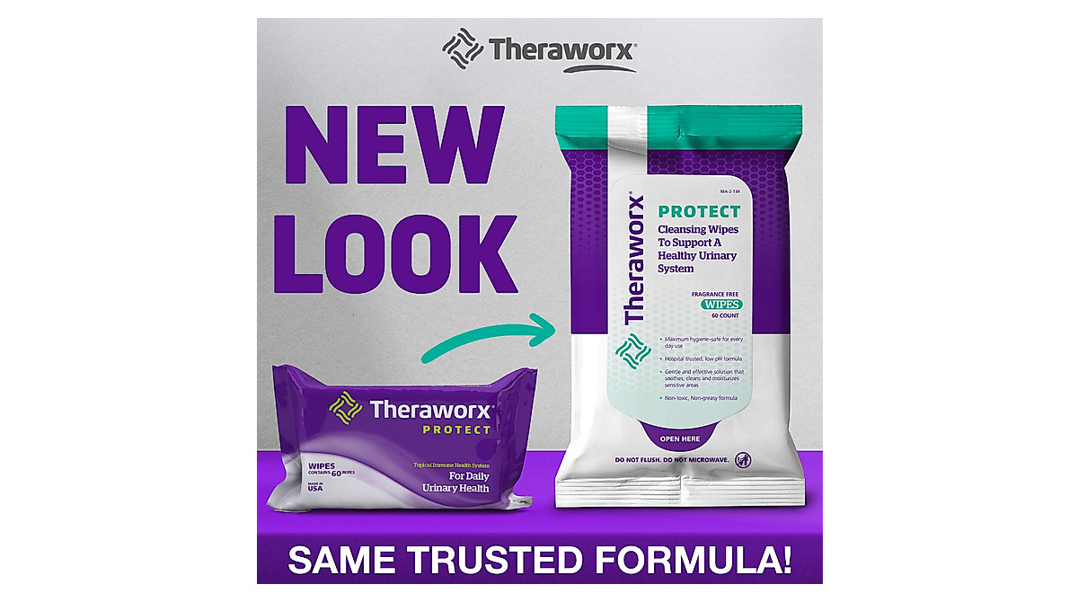 Theraworx Protect Wipes for Urinary Health Care