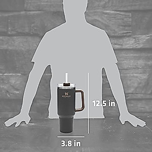 Stanley Adventure Quencher Travel Tumbler | 40 OZ (Coal)