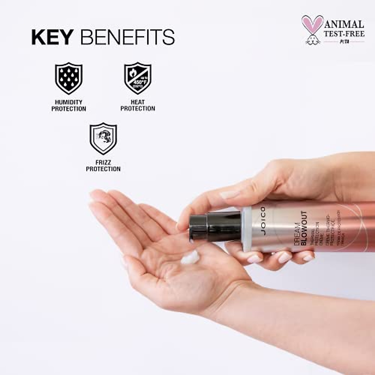 Dream Blowout Thermal Protection Crème | For Most Hair Types | Thermal Heat Protection | Control Frizz & Static | Faster Drying Time | Humidity Protection | Reduce Breakage | 6.7 Fl Oz