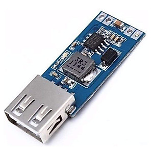 HiLetgo 5pcs 3A DC-DC 9V/12V/24V to 5V Step Down Power Module USB Vehicle Car Charger