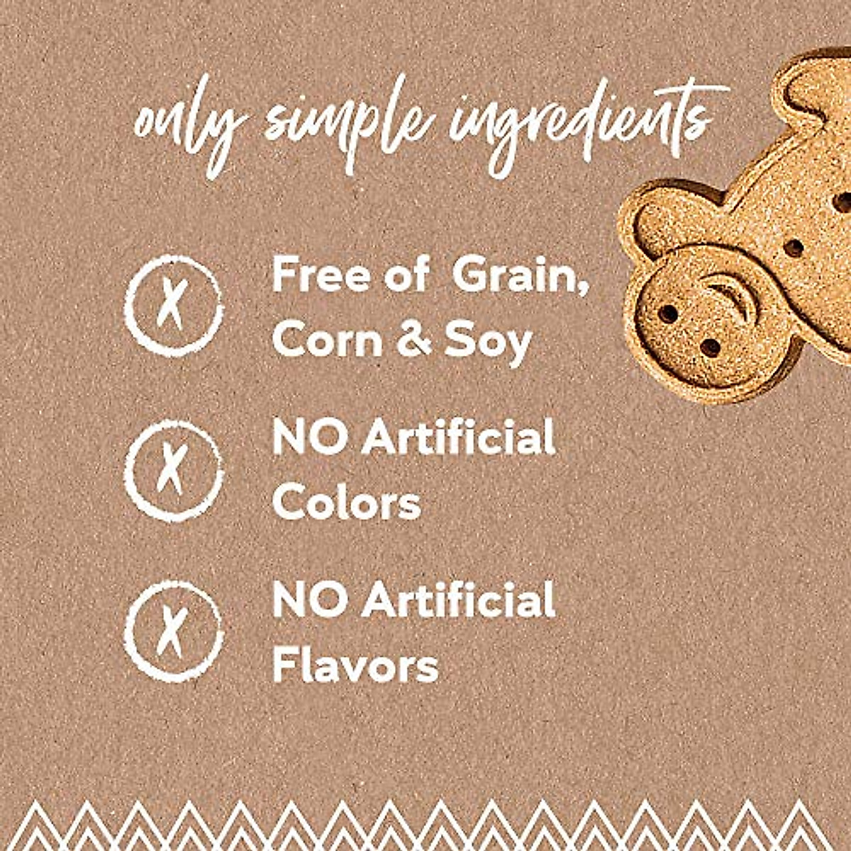 Buddy Biscuits Grain Free Soft & Chewy Dog Treats, Small Dog or Large Dogs Training, Healthy Roasted Chicken 5 oz.