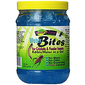 Nature Zone SNZ54212 Water Bites Food with Calcium for Crickets, 32-Ounce