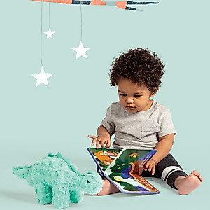 Manhattan Toy Sleepy Not Sleepy - A Tiny Dino's Bedtime Adventure Baby Board Book, Ages 6 Months and up