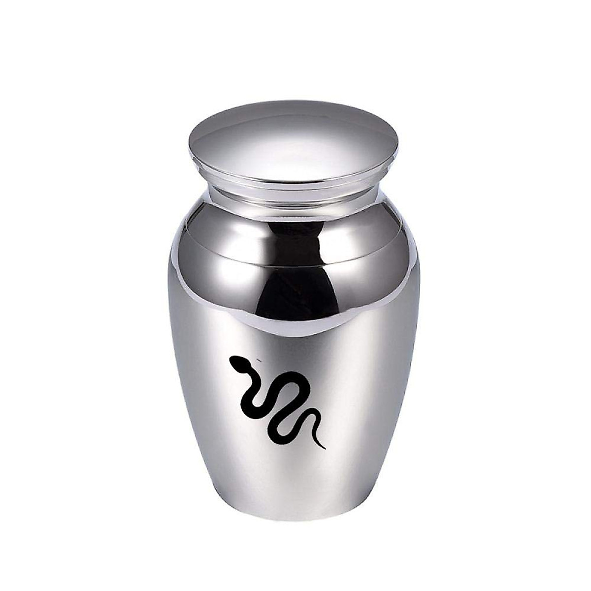 KemtAt Cremation jar Stainless Steel Engraving 72mm42mm Cremation Urns for Human Ashes Pets Ashes Souvenirs-Rat_Large 73mm 42mm