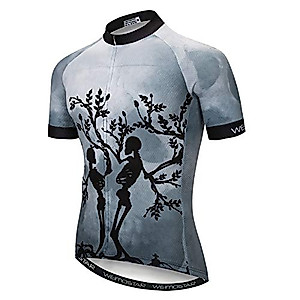 Cycling Jerseys Men Breathable Short Sleeve Biking Shirts for Man Mountain Bike Clothes Tops