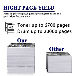 1 Pack Compatible TN-570 Toner Cartridge Replacement for  Brother TN570 DCP-8020 8045D 8045DN HL-5040 5140 1650 5170DNLT 1670N 1650NPLUS 1870n MFC-8420 8440 8820D 8840DN Printer,Sold by HOBBYUNION