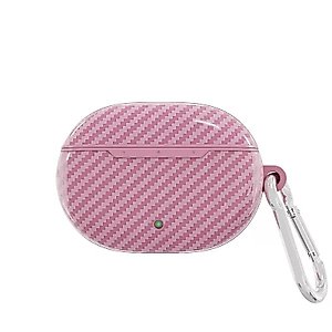 Beats Studio Buds case Carbon Fiber (Pink)