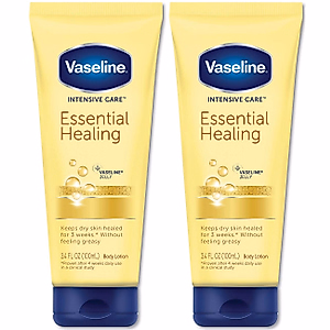 Vaseline Intensive Care Essential Healing Lotion, 2 Ounce (Pack of 2)