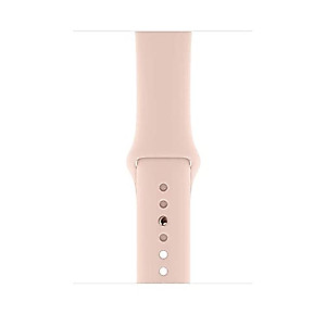 Apple Watch Series 4 (GPS + Cellular, 44MM) - Gold Aluminum Case with Pink Sand Sport Band (Renewed)