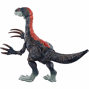 Mattel Jurassic World Dominion Sound Slashin Therizinosaurus Dinosaur Action Figure Toy with Attack Feature and Sounds
