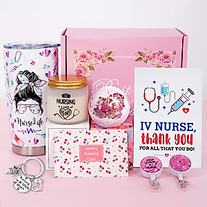 Nurse Gifts for Women, Nurse Appreciation Gifts, Nurse Week Gifts, Before Patients After Patients Gift Set, Nurse Practitioner Gift Baskets for Women, Nurse Graduation Gift Box